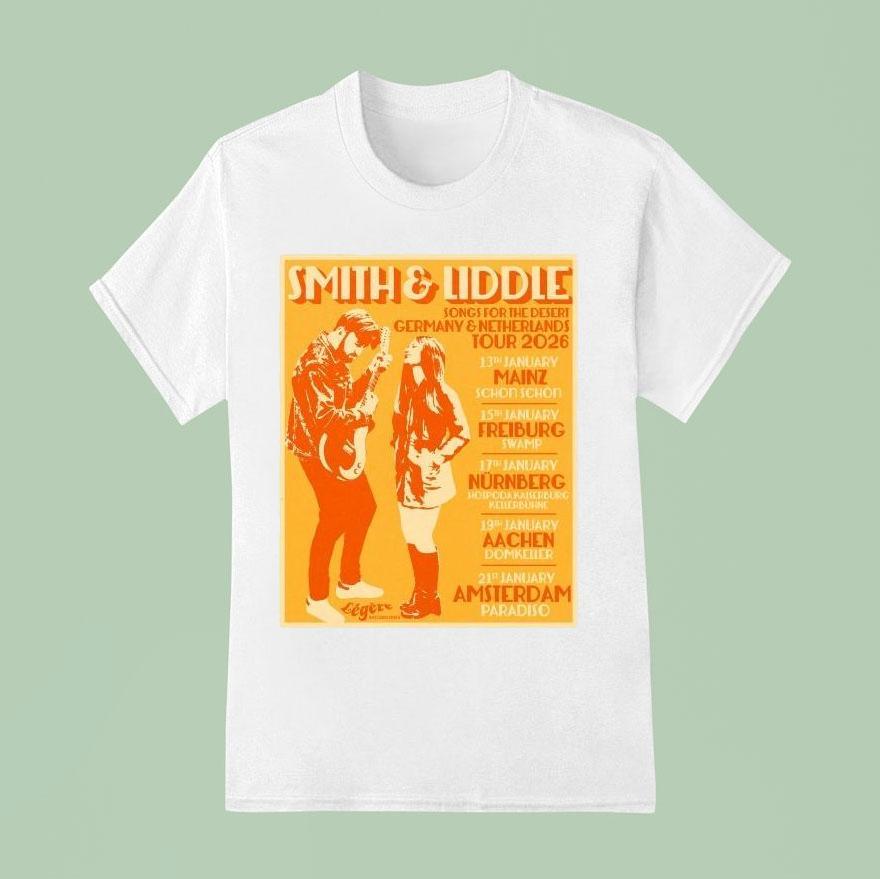 Smith And Liddle 2026 Germany And Netherlands Tour Shirt – catwowa